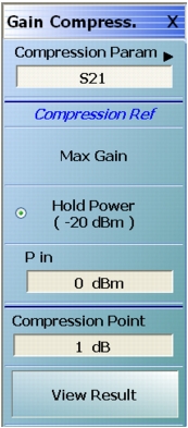 Power Sweep (Swept Frequency)