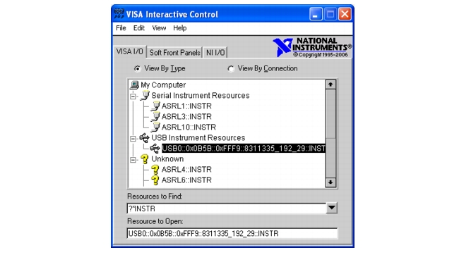 Sending SCPI Commands